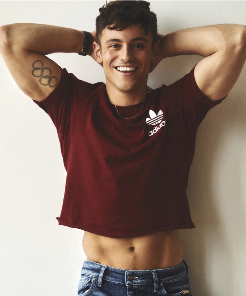 Tom Daley wears Guess for Man About Town - Love Brands